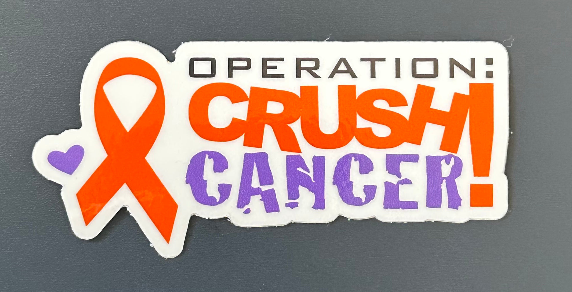 Stickers – Operation CRUSH Cancer!