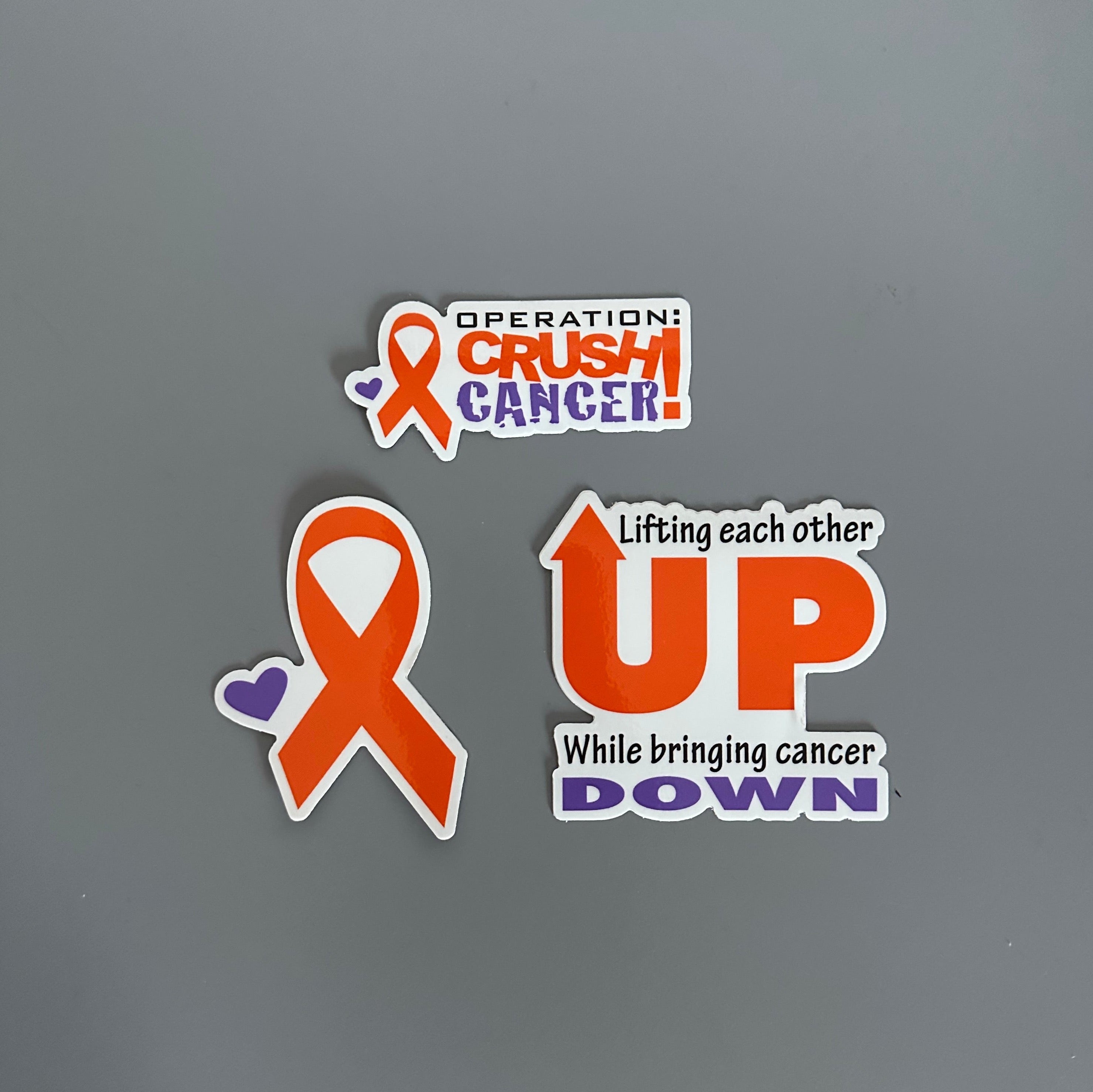 Sticker Pack – Operation CRUSH Cancer!